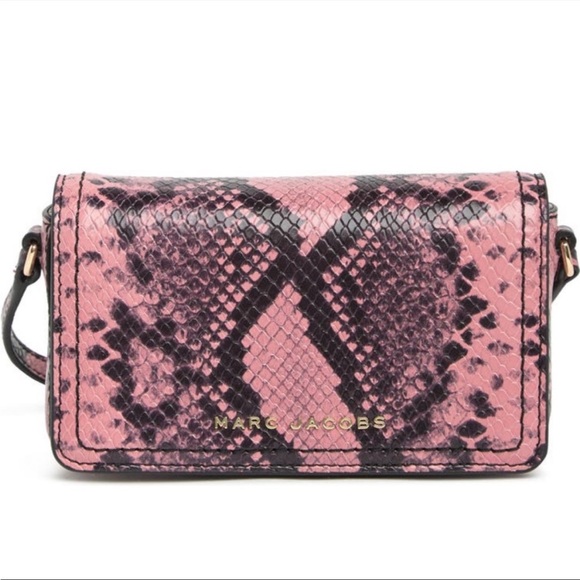 Marc Jacobs | Bags | Nwt Marc Jacobs Snake Embossed Leather Mini Bag ...